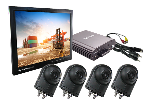 15 " - 4 COLOUR CAMERA DVR REAR VIEW KIT (HEAVY DUTY CAMERA) - RCT