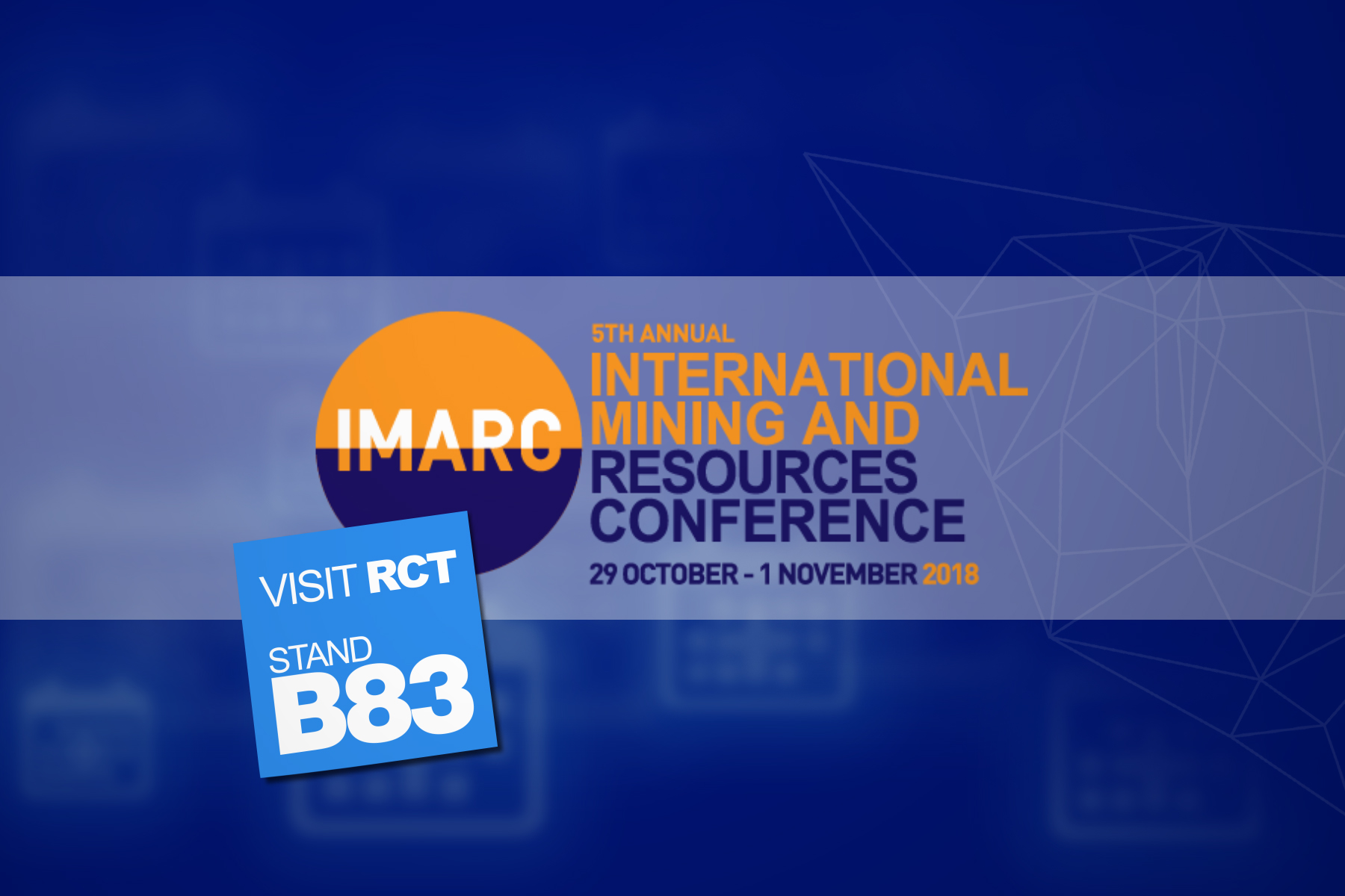 RCT’s Smart Technology on display at IMARC - RCT
