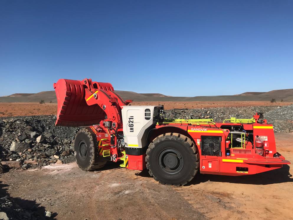 RCT Karlgoorlie comisiona nuevo cargador serie "i" de Sandvik - RCT
