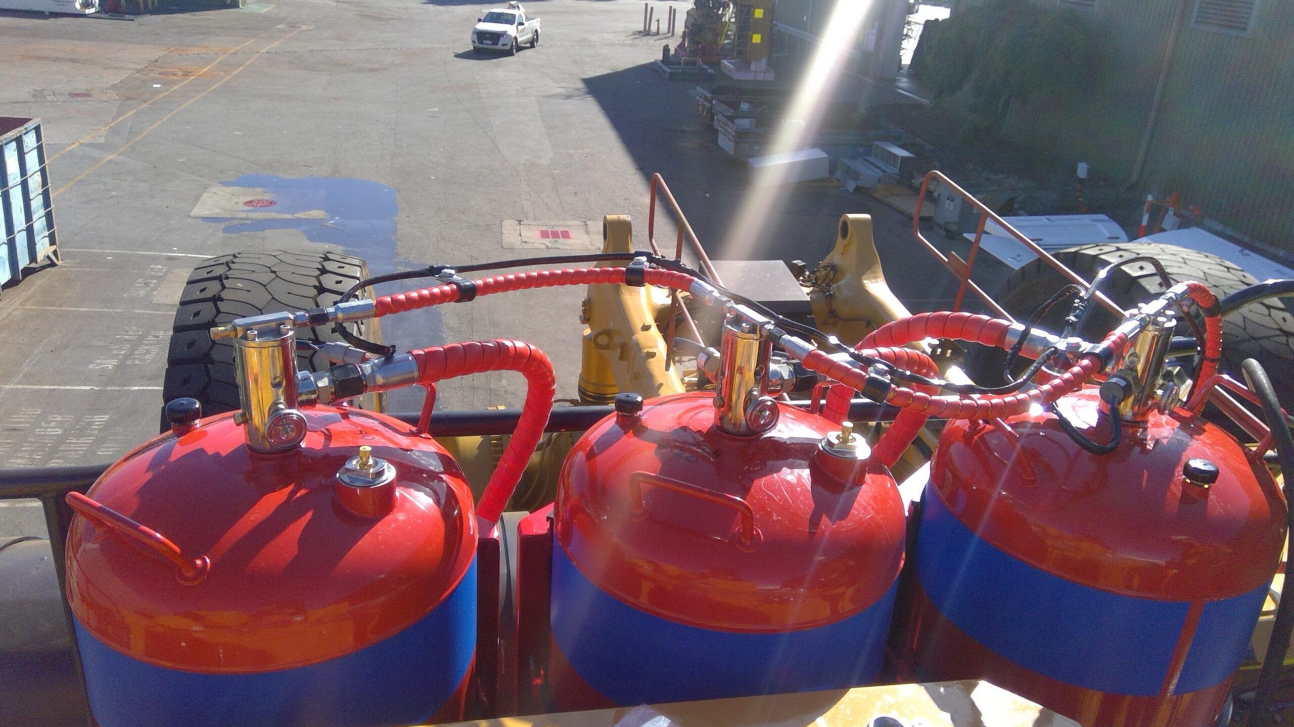 Automated fire suppression system in demand - RCT